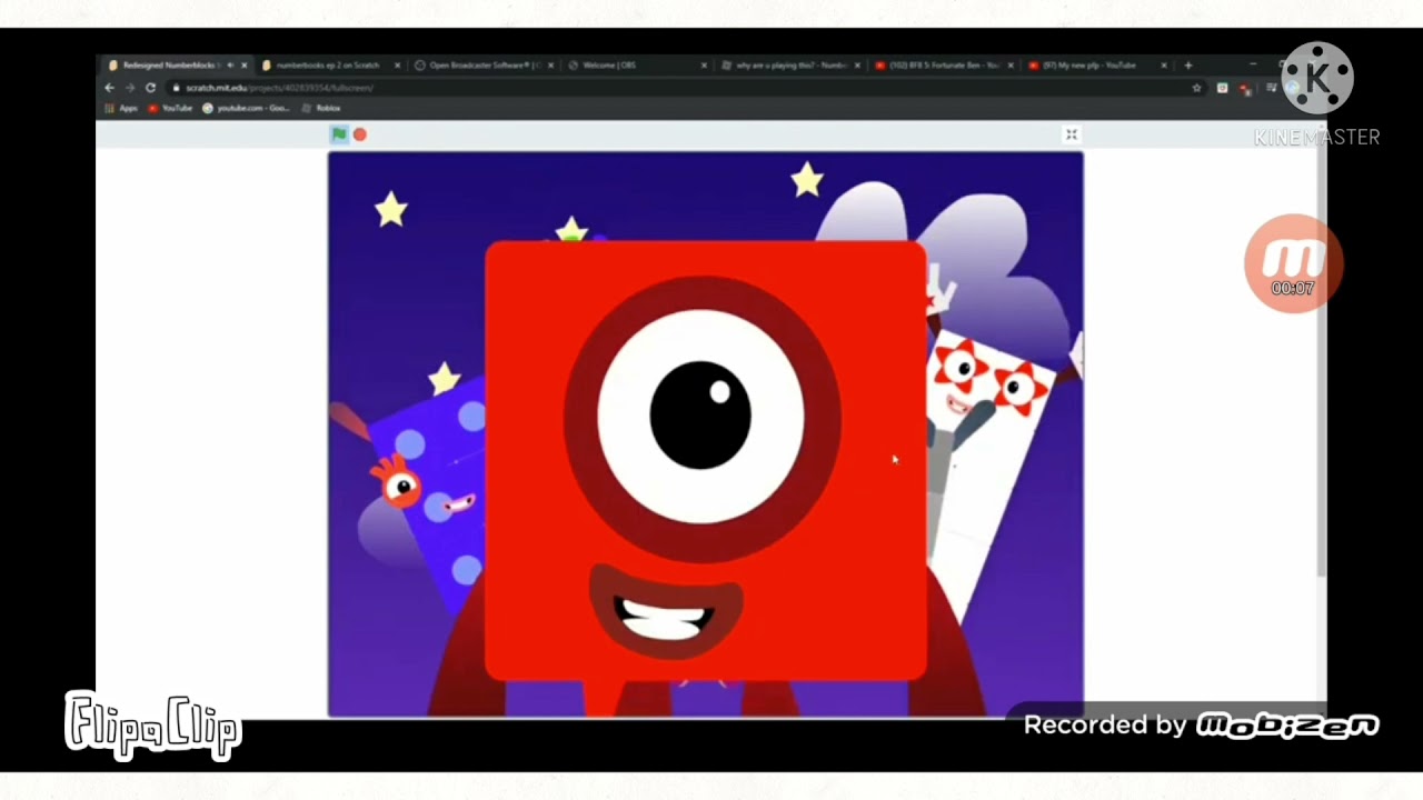 Numberblocks Intro In Scratch Remastered (125 SUBS SPECIAL) - YouTube