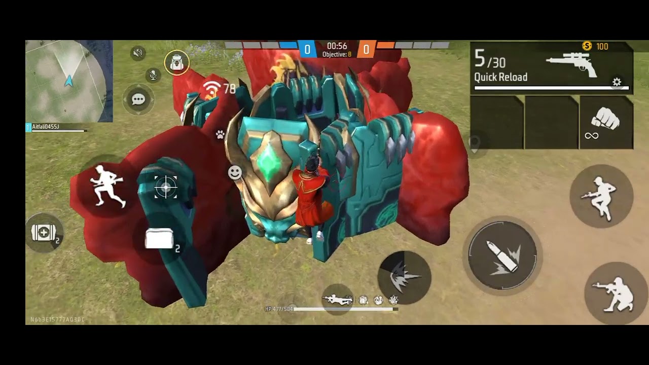 Aitf.......and...MG UMAR FF..1VS1 - YouTube