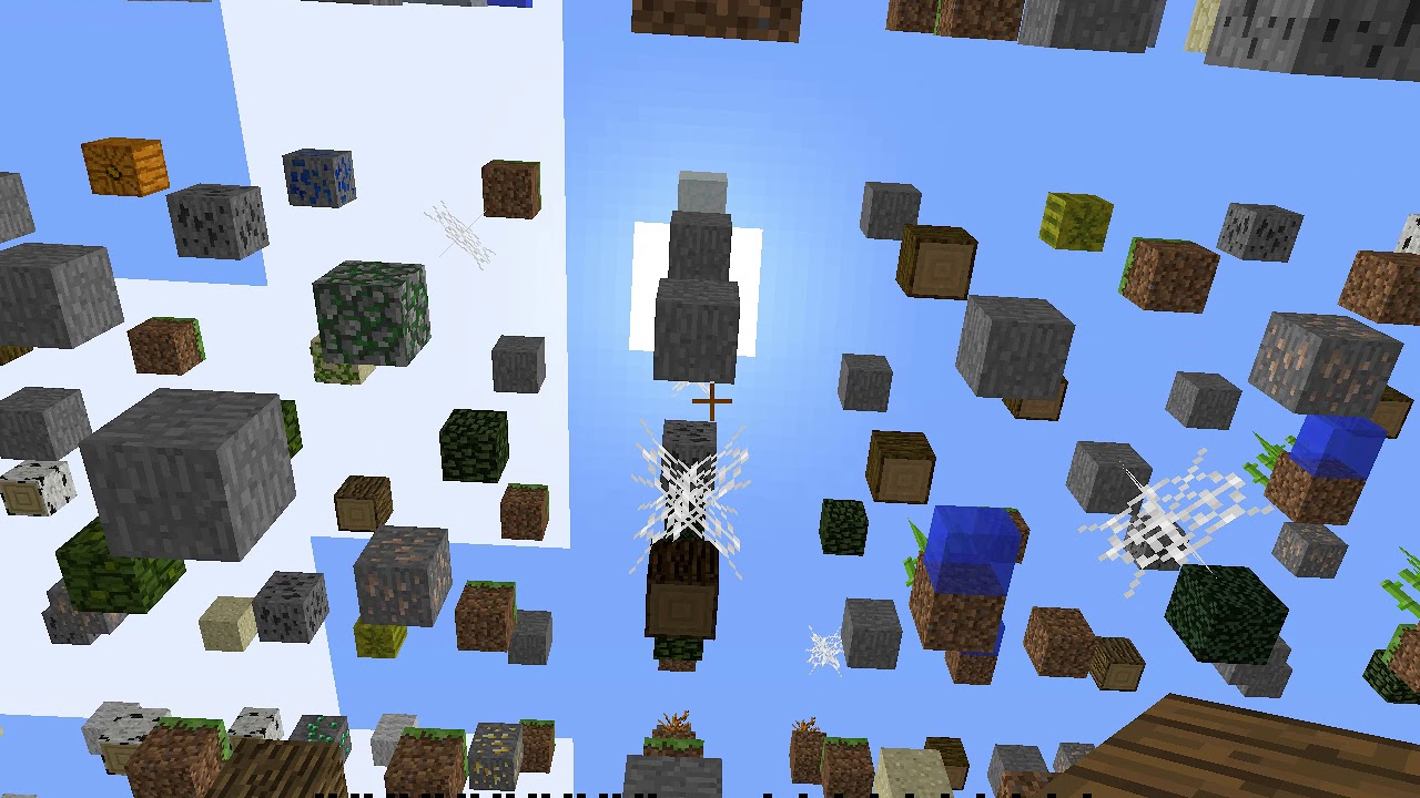 Minecraft skygrid #1 начало - YouTube