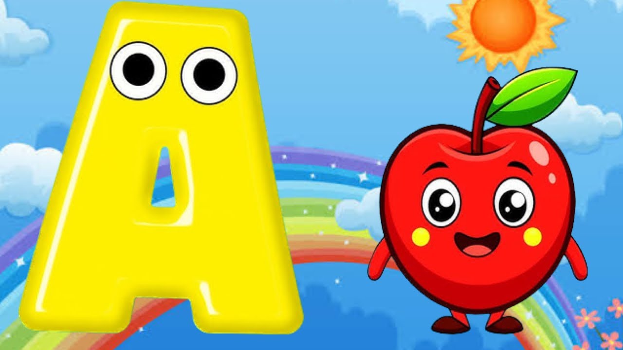 ABC fun Song 😃 Learn Phonics, Nursery Rhymes and Kindergarten Songs for ...