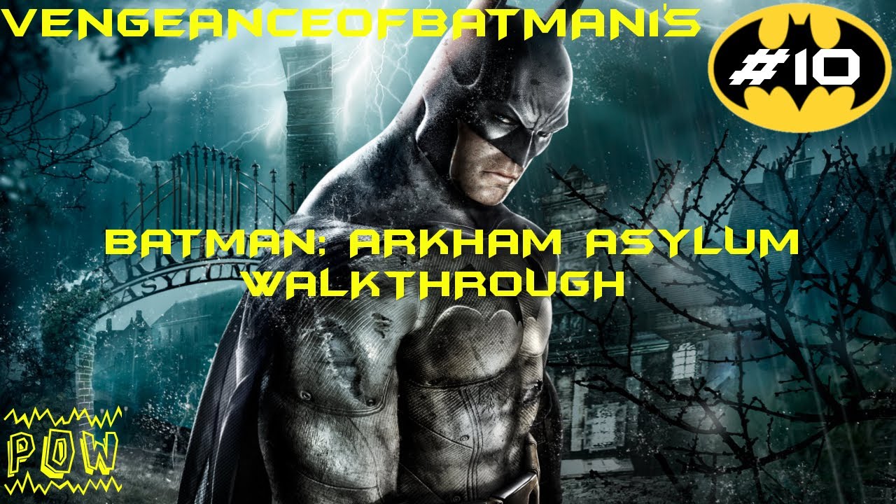 Batman: Arkham Asylum (Walkthrough) Part 10-Cell Block - YouTube