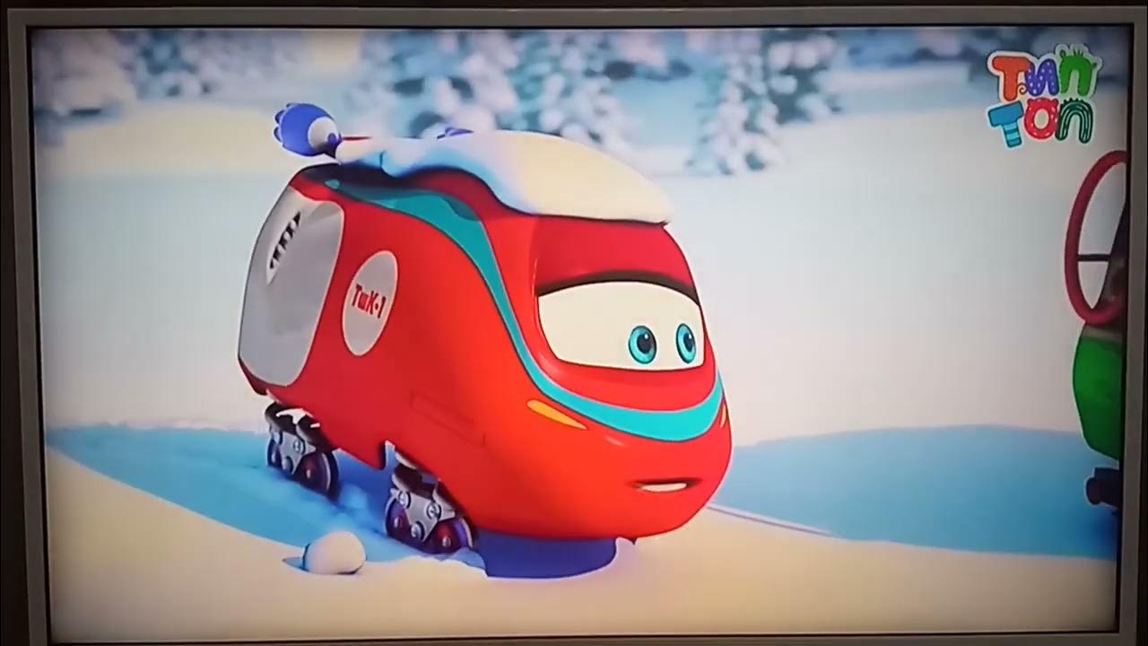 Паровозик Тишка Снежная крепость (мультик для детей) - YouTube