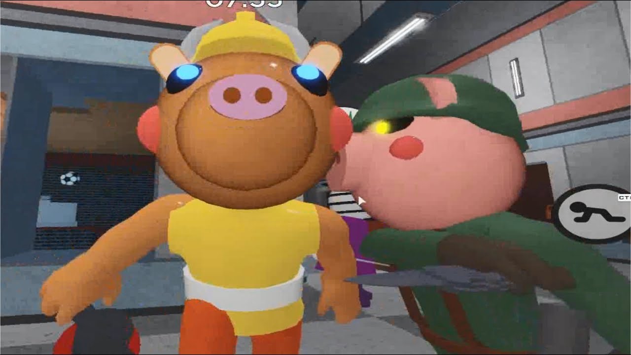 Double Piggy Billy + Piggy Soldier Jumpscare - YouTube