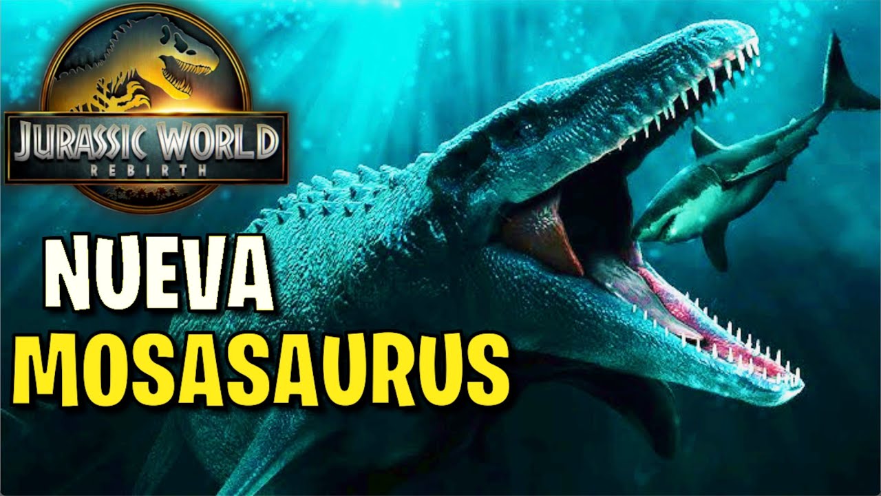 NUEVA MOSASAURUS para JURASSIC WORLD: REBIRTH - YouTube