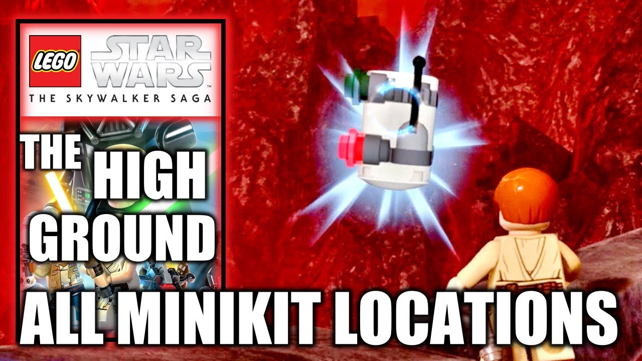 All Minikits - The High Ground - Lego Star Wars The Skywalker Saga ...