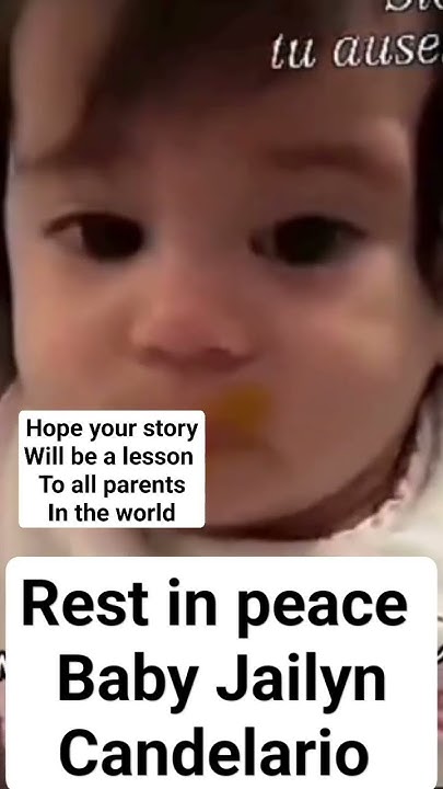 Rest In Peace Baby Jailyn Candelario - YouTube