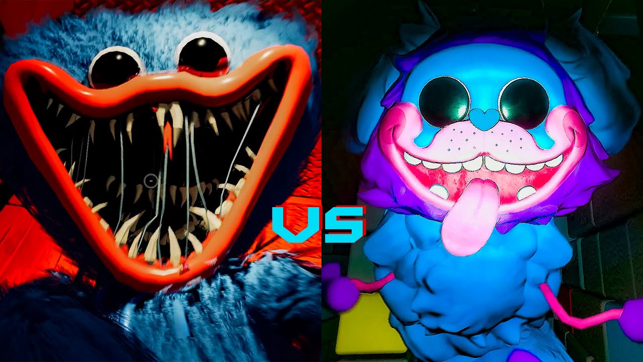 Huggy Wuggy vs Dog Caterpillar who is scarier [Poppy Playtime] - YouTube