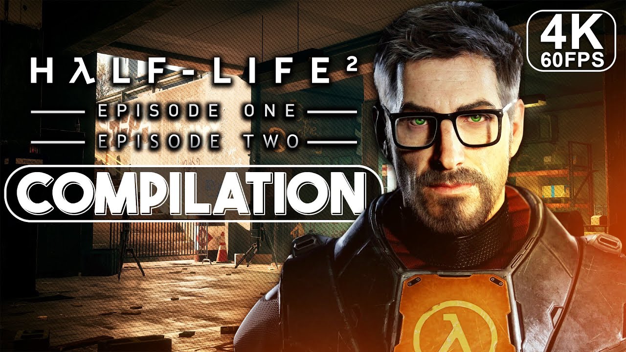 The FULL Adventure! ☢️ HALF-LIFE 2 with EPISODE ONE + TWO | 4K Gameplay ...