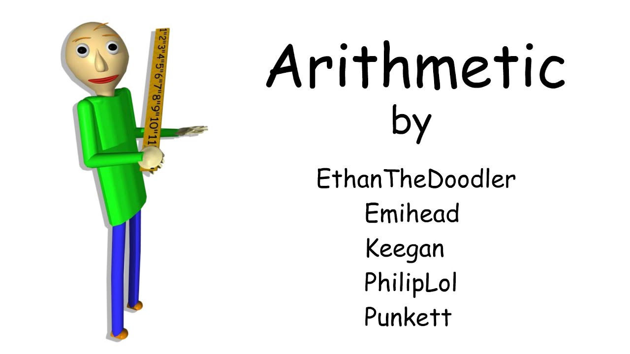 ( OLD ) Arithmetic - Untitled Baldi FNF Mod - YouTube