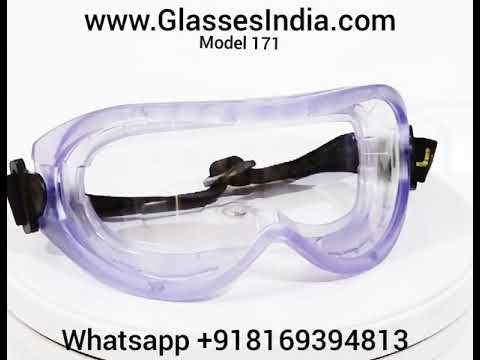Chemical Splash Protection Safety Goggles with Website 171 Bright - YouTube