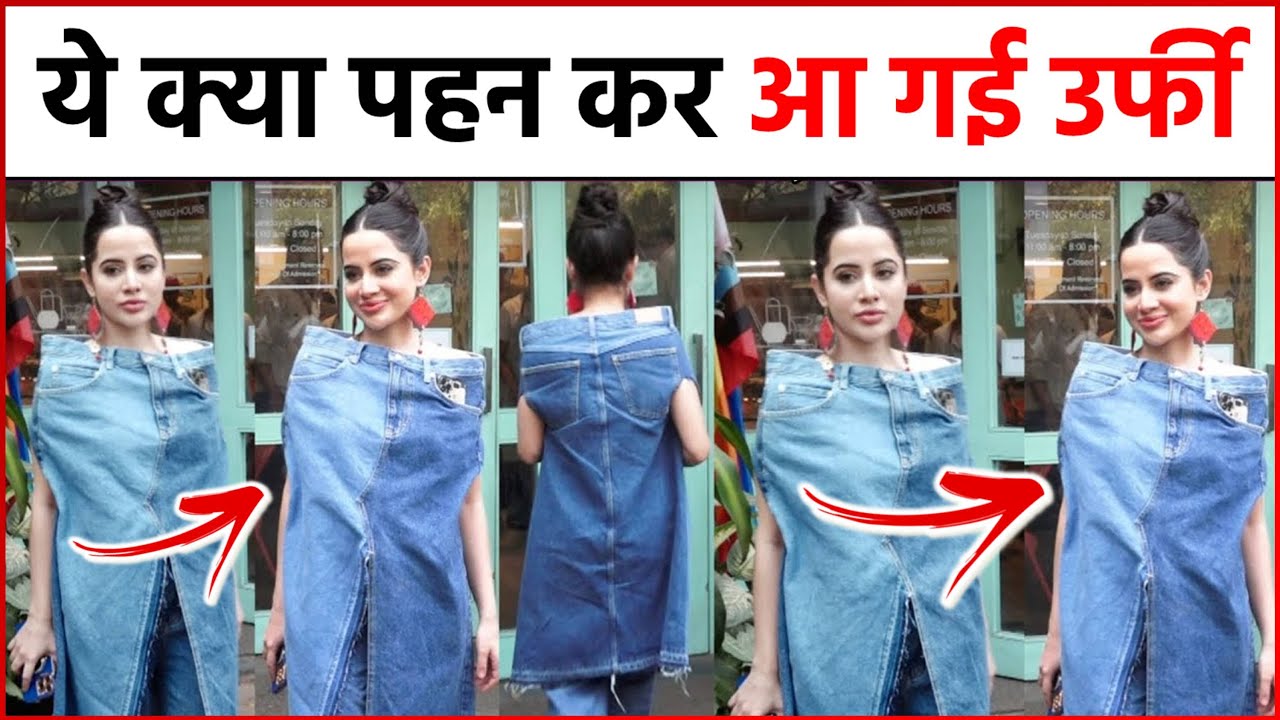 Video Urfi Javed Funny New Outfit Spotted At Cafe Urfi Javed Latest Dress Twitch Nude