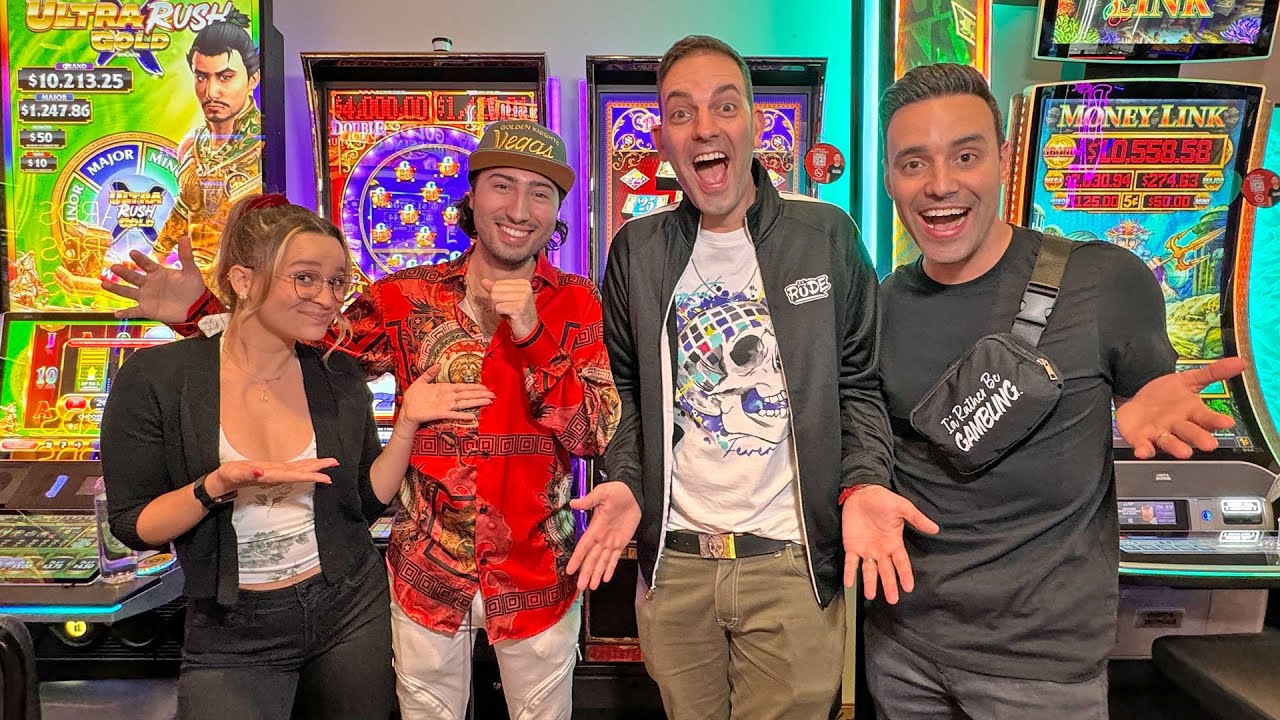 I Played Slots With @BCSlots In Las Vegas! - YouTube