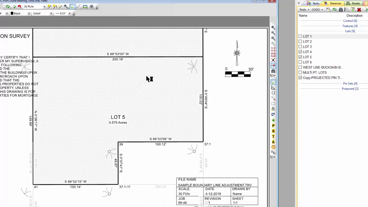 Prioritizing Traverse Drawing Settings - YouTube