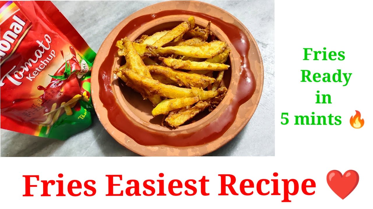 French Fries Best and Easy Recipe For Students 1.2 ️/Best Pakistani ...