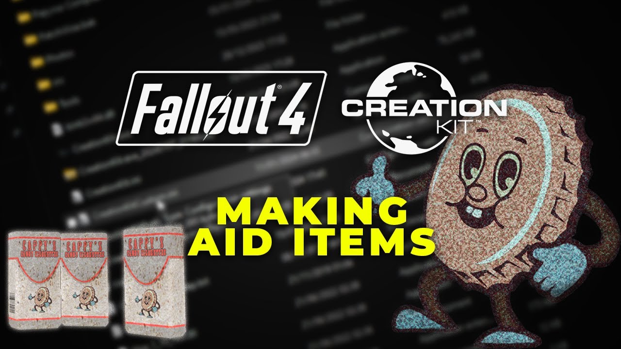 How to make aid items in Fallout 4: Easy Steps! - YouTube