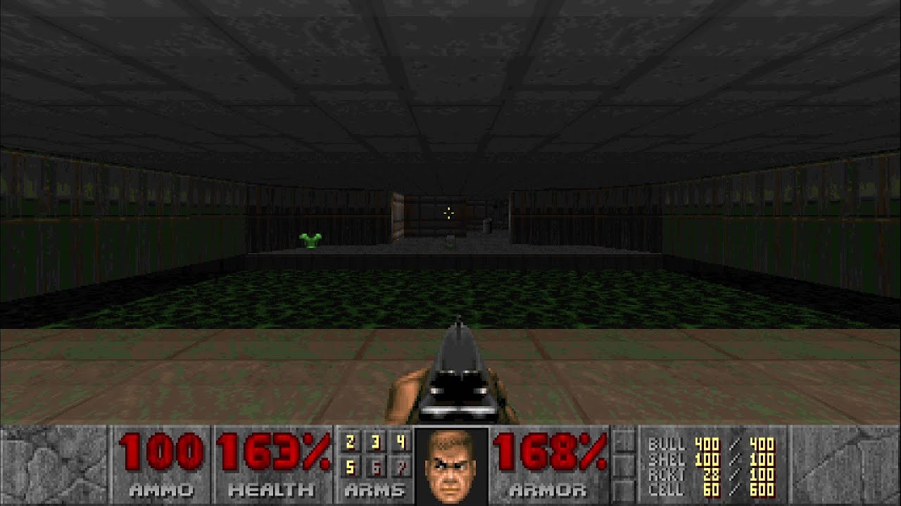 DOOM （1993） E1M5:PHOBOS LAB - YouTube