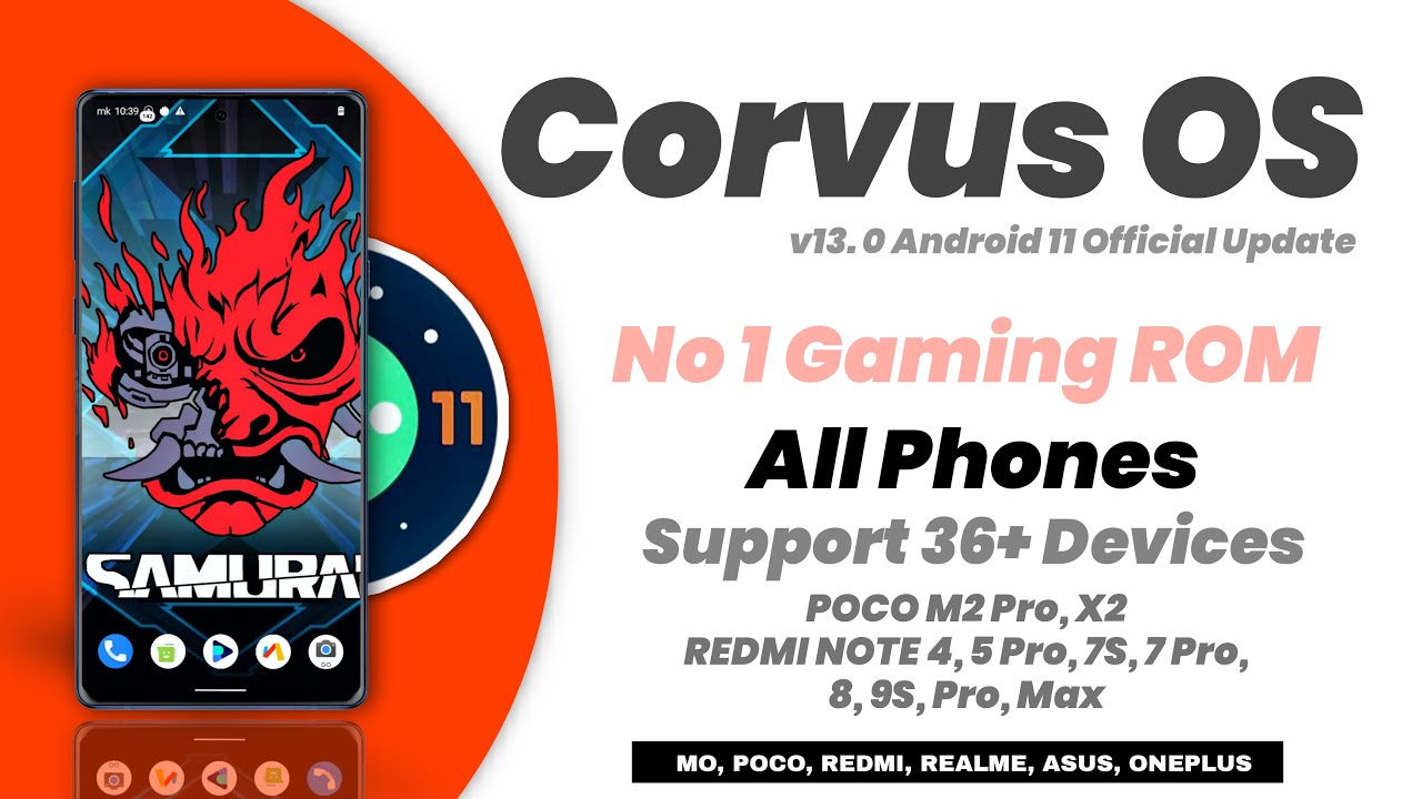 Corvus OS v13 Official Android 11 Review - YouTube