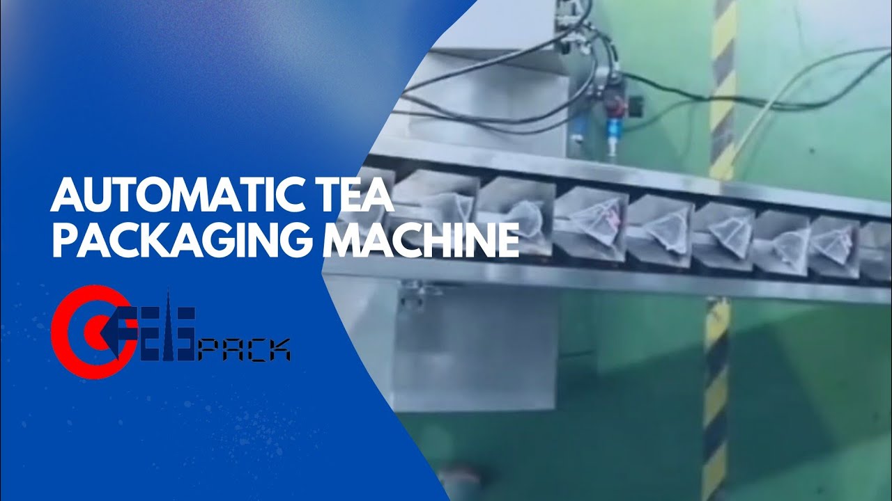 Automatic @feaspack Tea Packaging Machine - YouTube