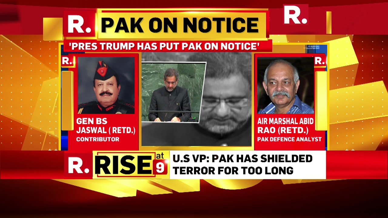 Pak Defence Analyst Abid Rao reacts after US VP Pence issues a warning ...