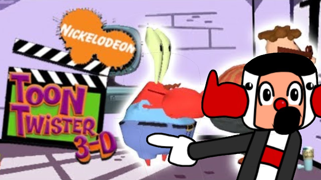 Playing Nickelodeon Toon Twister 3D & Mario maker world engine (1/2 ...