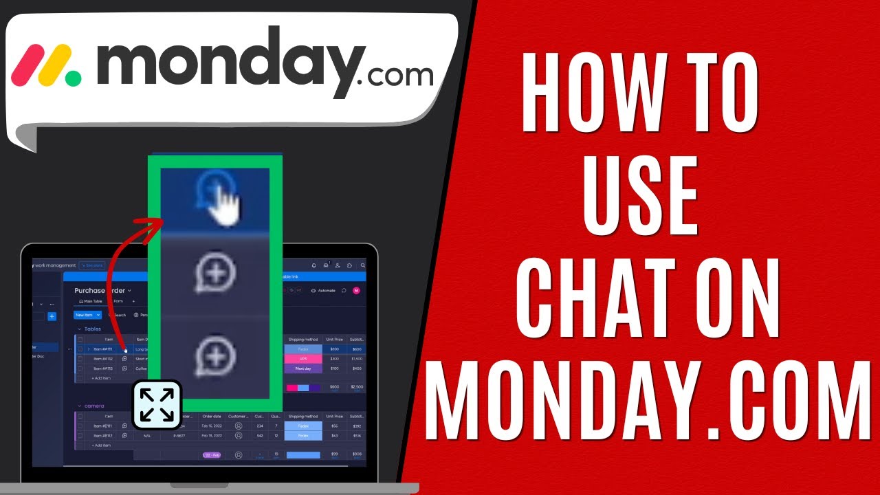 How to Use Chat on Monday.com [Quick Guide] - YouTube