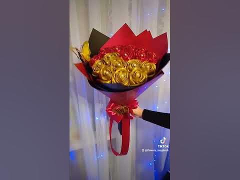 БУКЕТЫ ИЗ АТЛАСНОЙ ЛЕНТЫ |мой ТТ:flowers_Belarus - YouTube