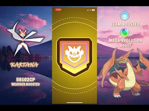 FINALY got my FIRST Shiny KARTANA !!! // Raid 5* // Duo w/Mega Charizard - YouTube