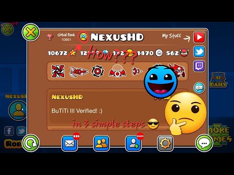 How to get Geometry Dash Moderator in 3 simple steps!!! - YouTube
