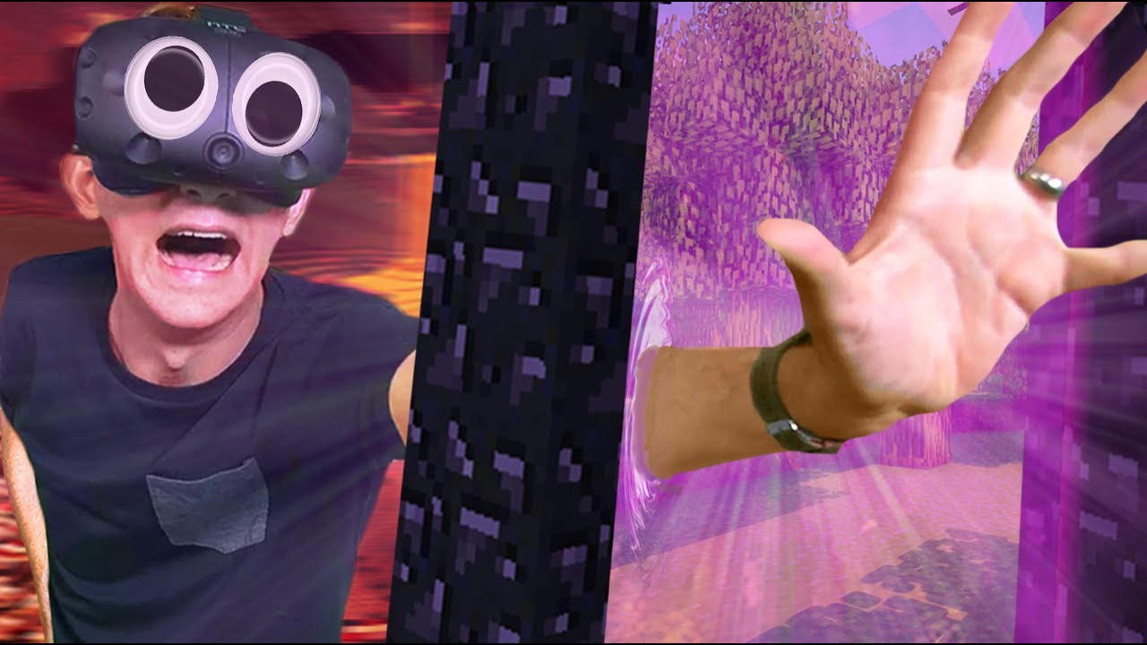 ESCAPING THE NETHER! | Minecraft Mixed Reality [Ep 17] - YouTube