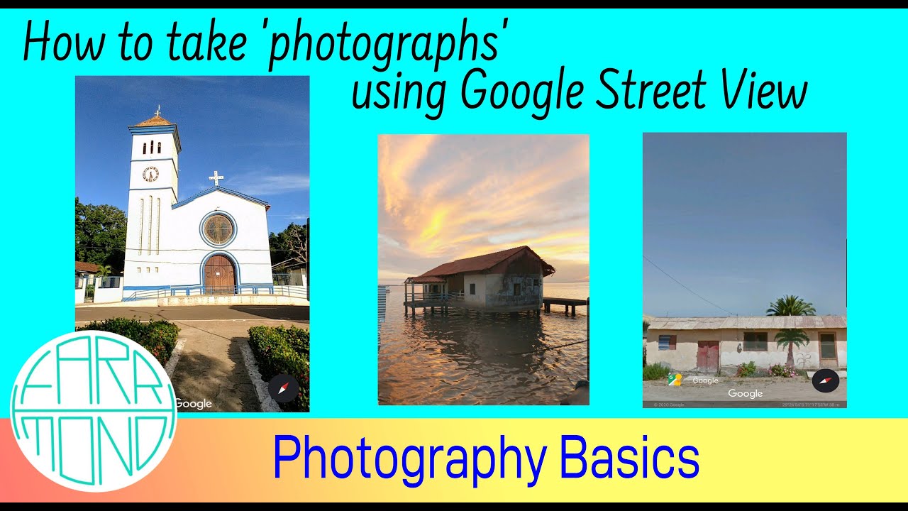 Taking photographs using Google Street View - YouTube
