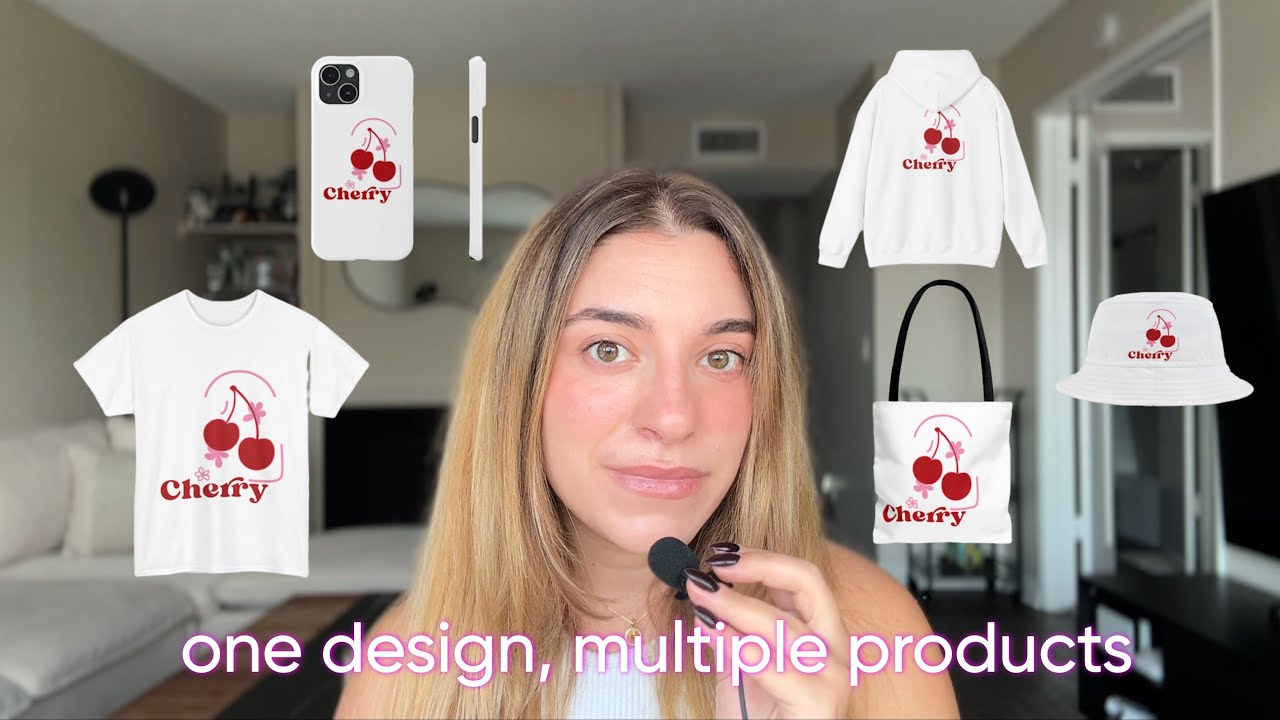 How to turn ONE Picsart design into multiple products - YouTube