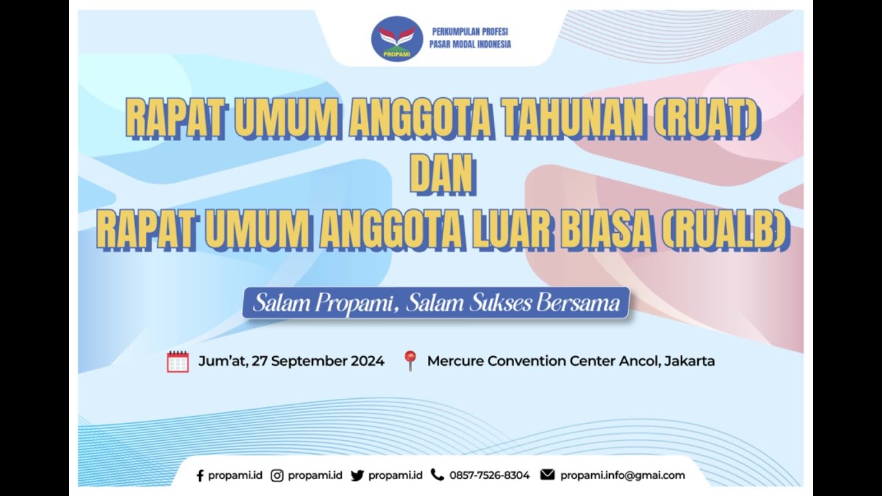 RUAT - RUALB PROPAMI 2024 - YouTube