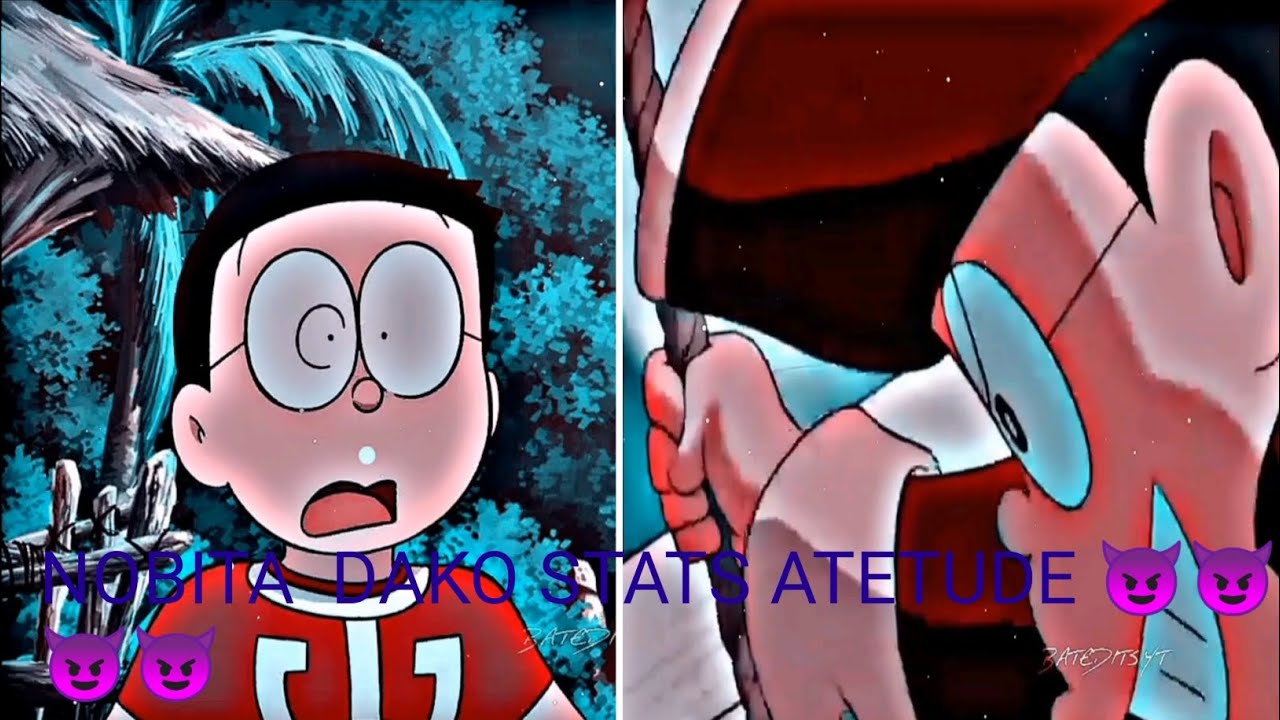 NOBITA DAKO STATS ATETUDE 😈||davial mode off - YouTube