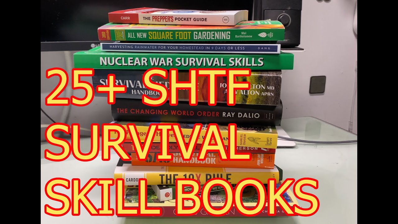 Ultimate SHTF SURVIVAL SKILLS 25+ Book REVIEW Gardening Self-Defense ...