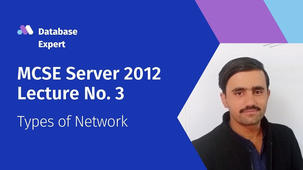 MCSE Server 2012 Lecture No 3 Types of Network - YouTube