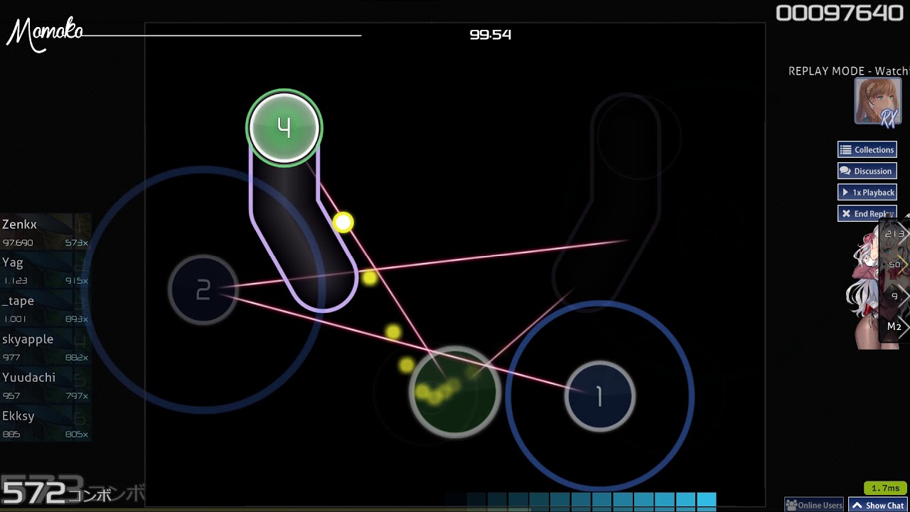osu!/Akatsuki DJ TOTTO - Crystalia [Extra] RX 862/918 | 859pp - YouTube
