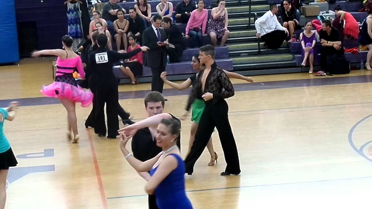 MIchigan Competition 2015 Gold Rumba Silver- Gabriel Jalles and Parul ...