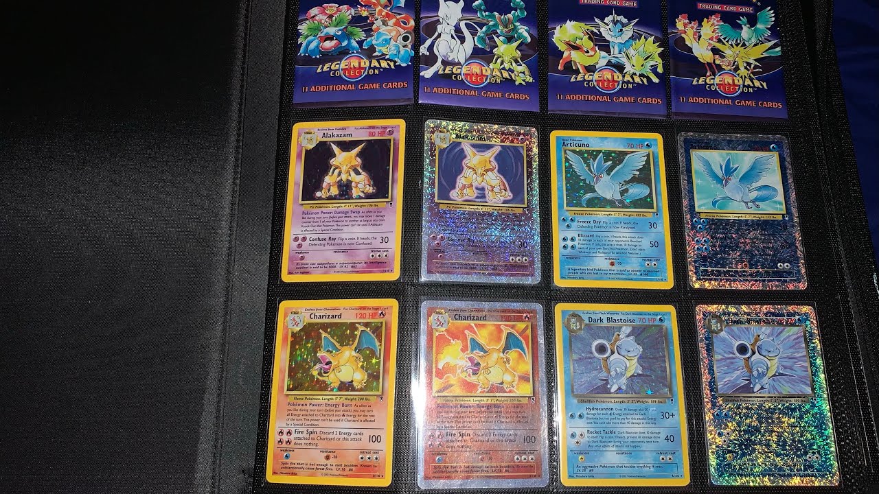 My Pokemon Legendary Collection Master Set - YouTube