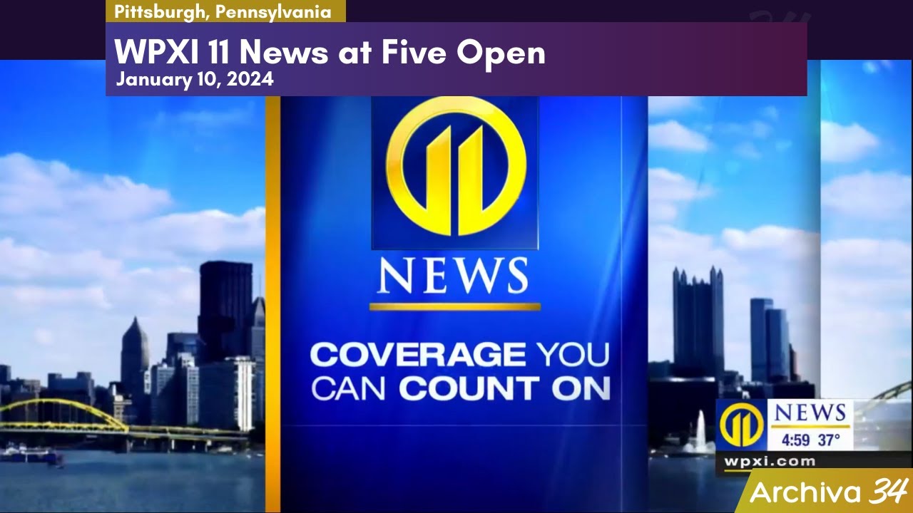 WPXI - 11 News at Five Open | January 10, 2024 - YouTube