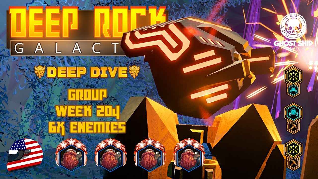 Deep Rock Galactic - Group Deep Dive 6x Enemies Mod [Week 204] (Bloody ...