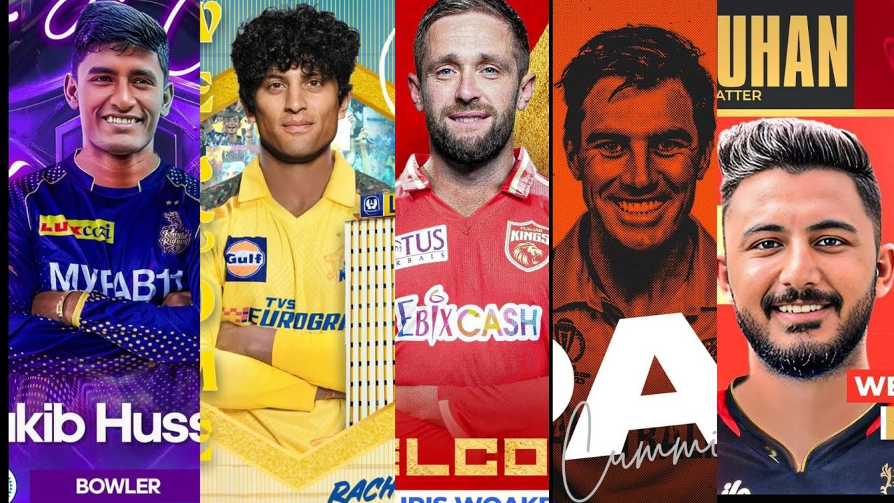 IPL 2024 all teams New pleyar list - YouTube