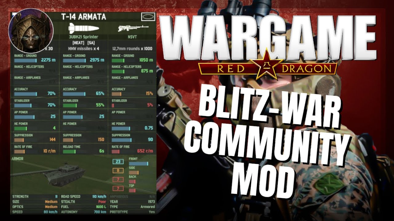 The Real Wargame 4? Blitz-War Community Mod First Impressions - YouTube