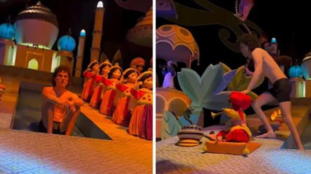 Streaker Roaming Disneyland's 'It's a Small World' Ride Immediately ...