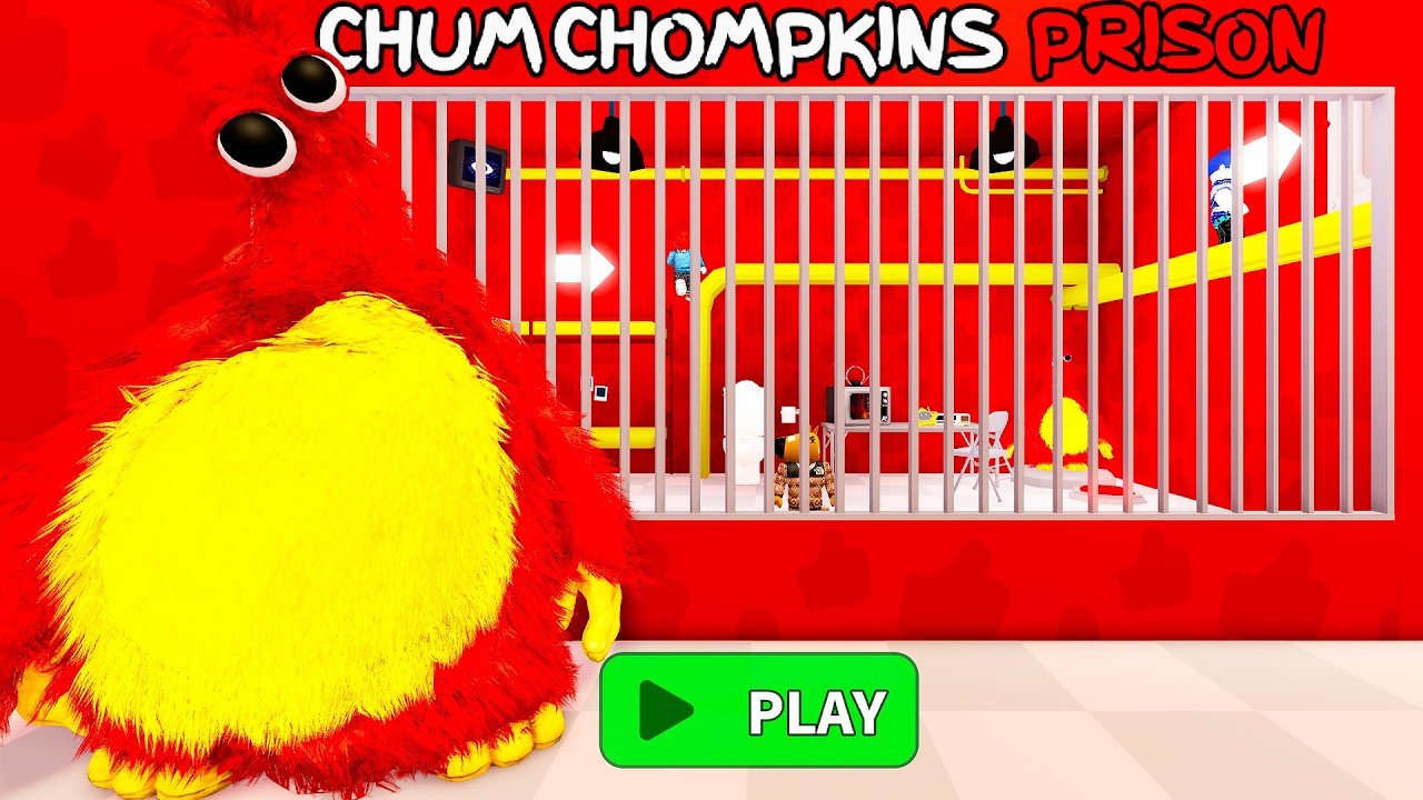 CHUM CHOMPKINS PRISON RUN OBBY ROBLOX - YouTube