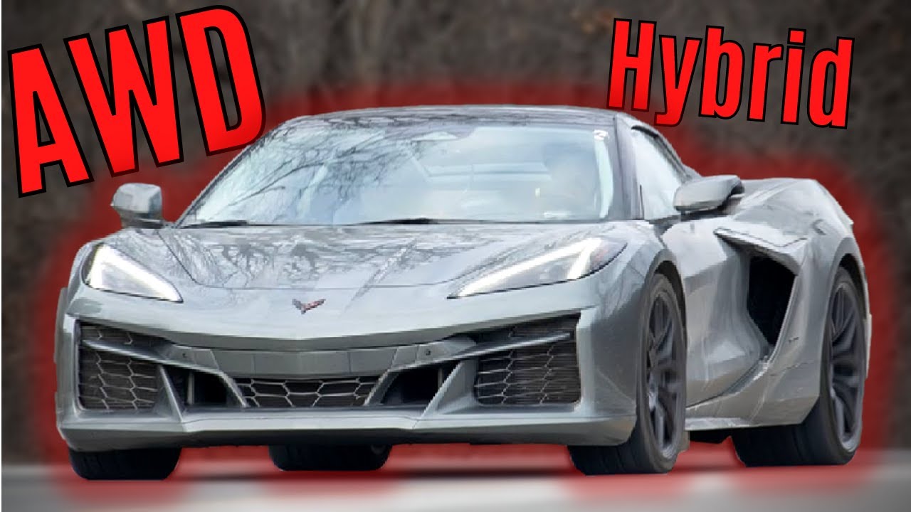 2024 Corvette E-Ray Hybrid Confirmed! First AWD Corvette - YouTube