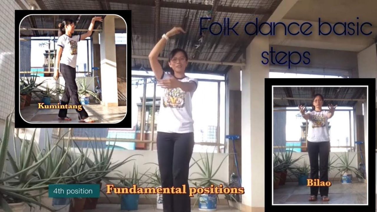 Basic Folk Dance Positions - YouTube
