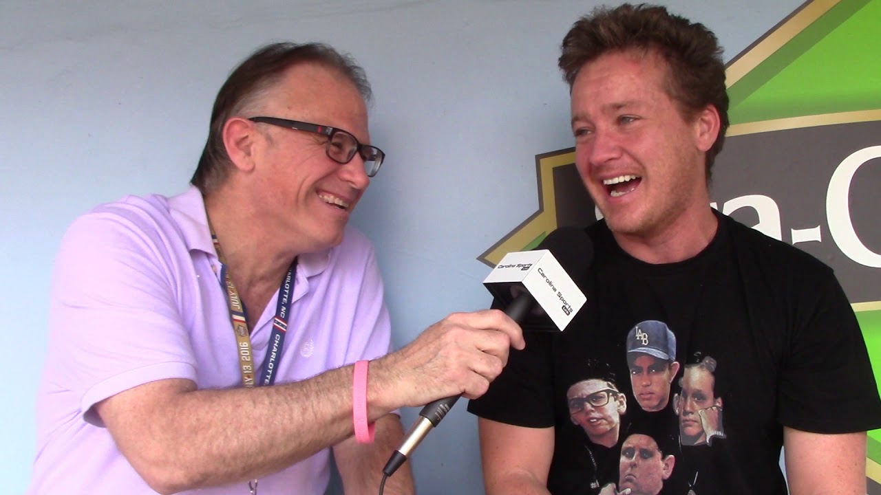 Actor Tom Guiry AKA Scotty Smalls at BB&T ballpark as part of the ...