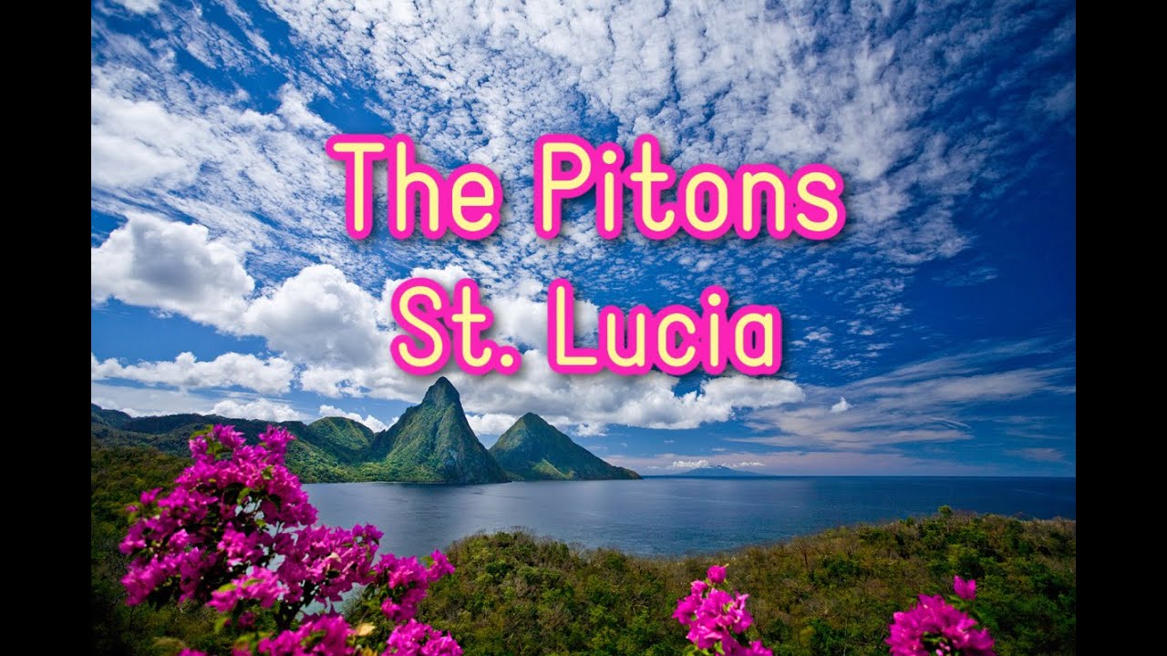Journey to the Majestic Pitons St Lucia - YouTube
