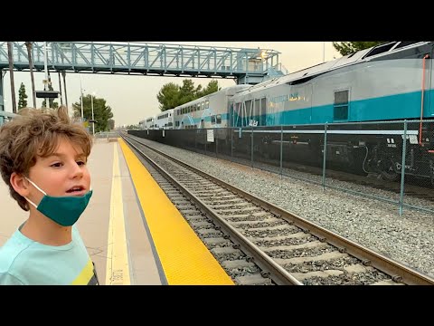 MetroLink Train - Irvine Station 2020