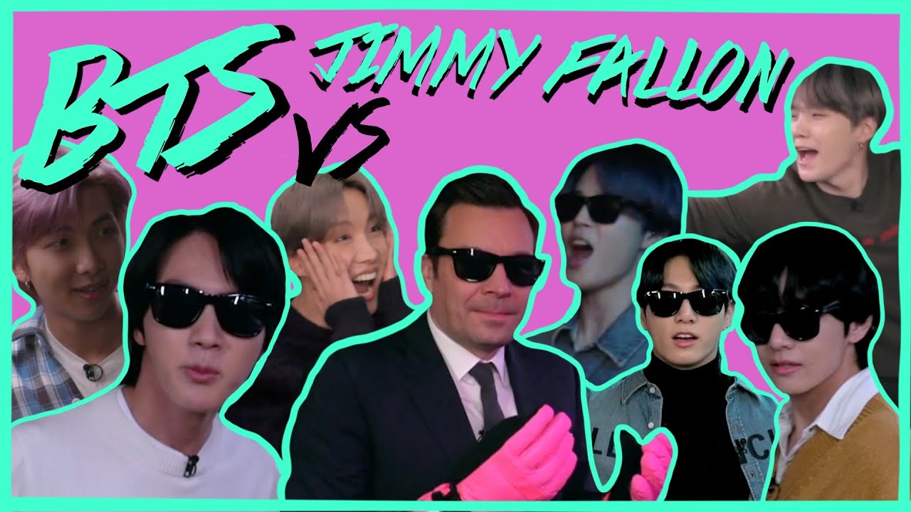 BTS ON JIMMY FALLON CRACK - YouTube